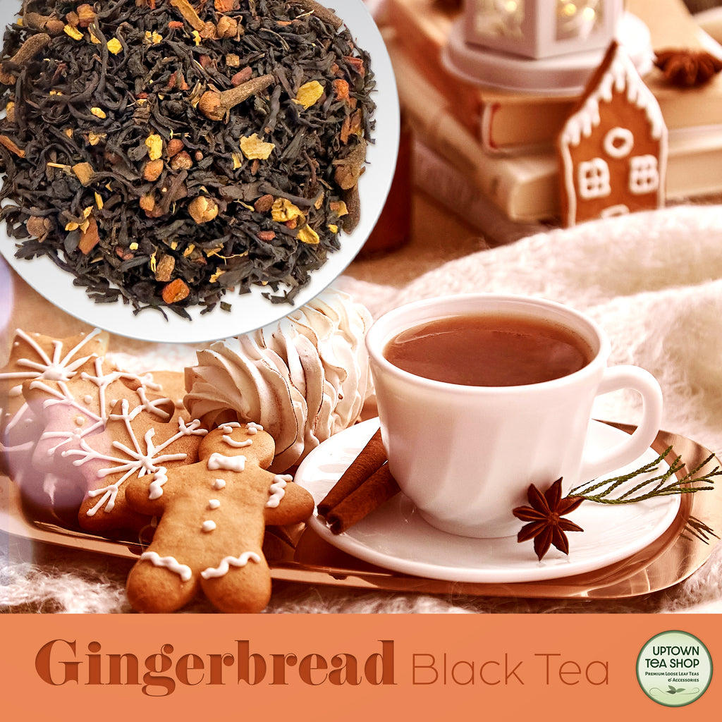 Gingerbread Black | Black Tea – Uptown Tea Shop LLC