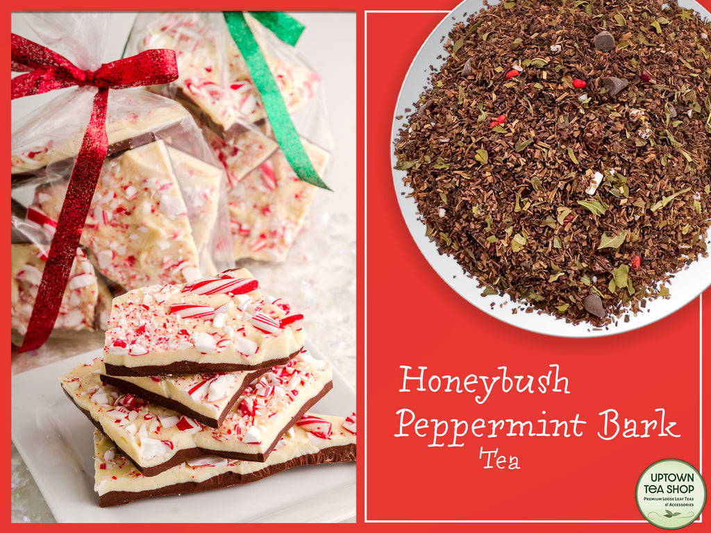 Honeybush Peppermint Bark | Herbal (Tisane) Tea – Uptown Tea Shop LLC