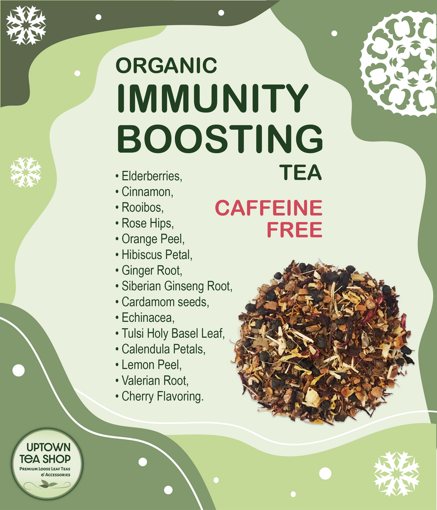 Organic Immunity Boosting Tea – Uptown Tea Shop LLC